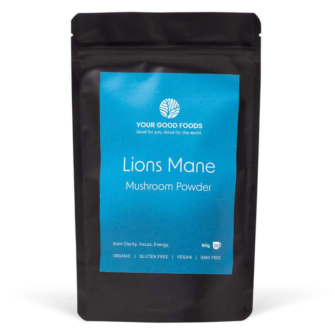Organic Lions Mane Mushroom Powder, 90g